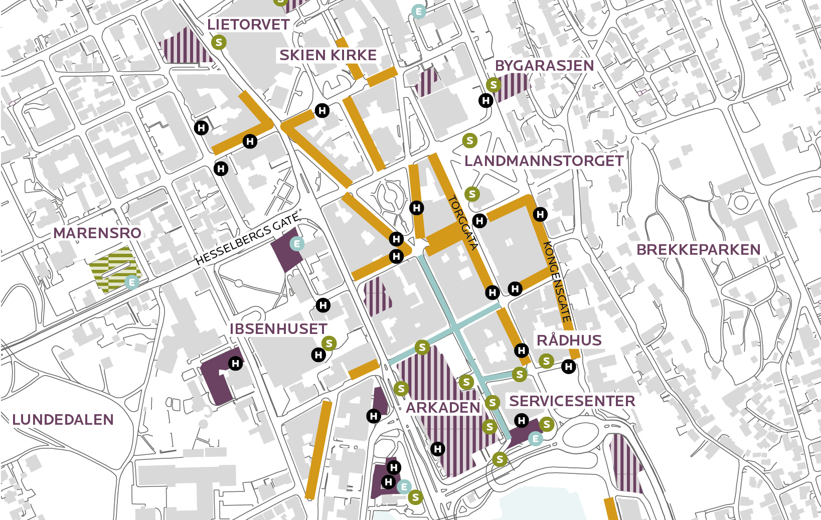 PARKERING - Skien By